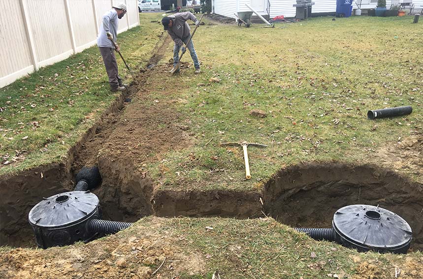 Drainage Systems in Marlton, NJ | A&S Landscaping